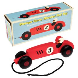 Vintage racer pull car