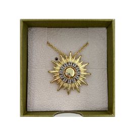 Full Sunray Gold-Plated Necklace