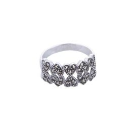 Buy Marcasite Heart Ring | English Heritage