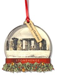 Stonehenge Hanging Decoration Snow globe