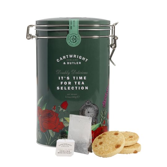 Buy Cartwright & Butler It's Time for Tea Gift Tin | English Heritage