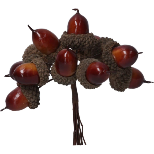 Acorn bunch decoration