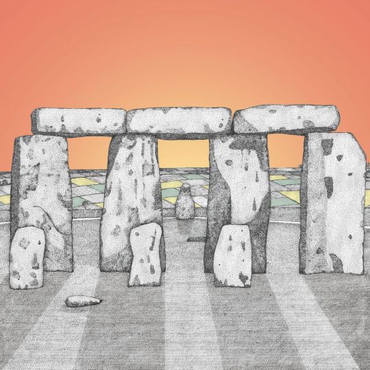 drawing stonehenge